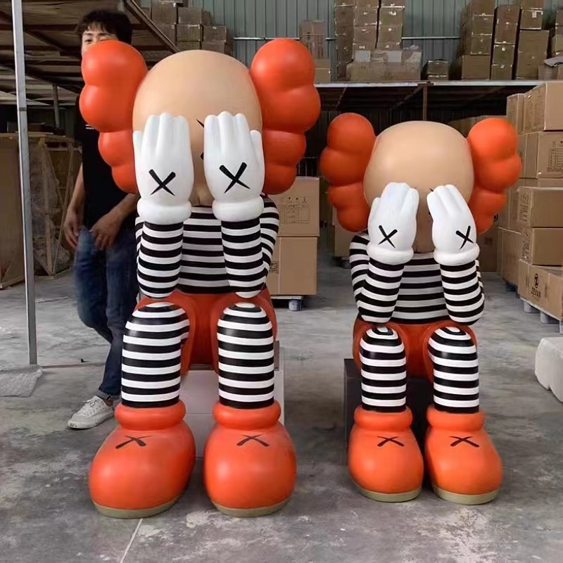 Life Size Kaws Statue